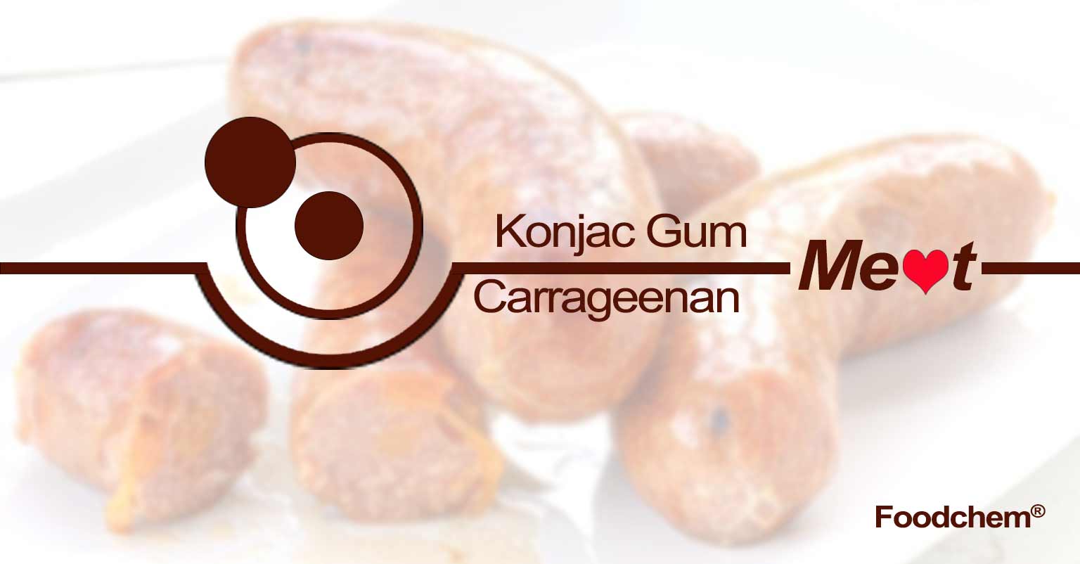 The main application of konjac gum - Foodchem International Corporation