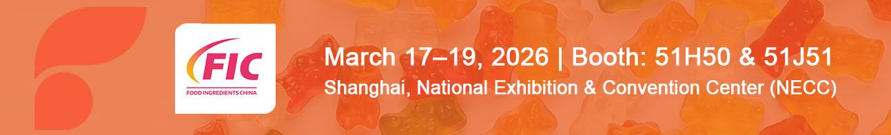 Foodchem FIC 2026 Booth 51H50 & 51J51 | Functional Proteins & Hydrocolloids